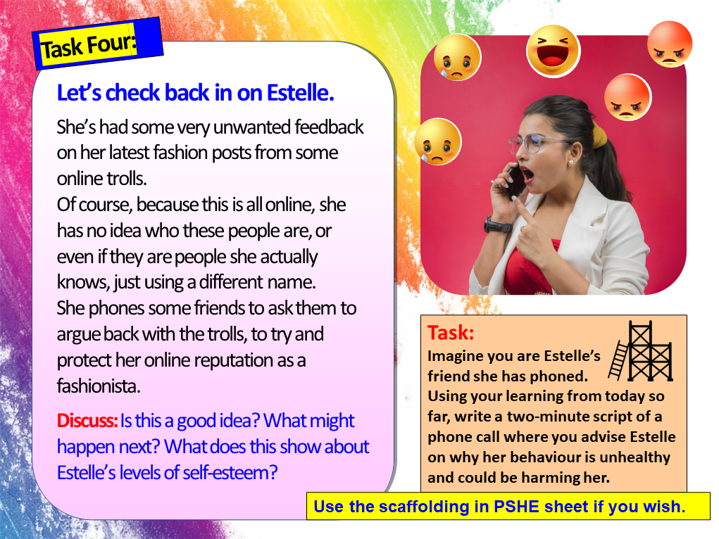 Social Media and Validation - Mental Health PSHE Lesson – EC Publishing