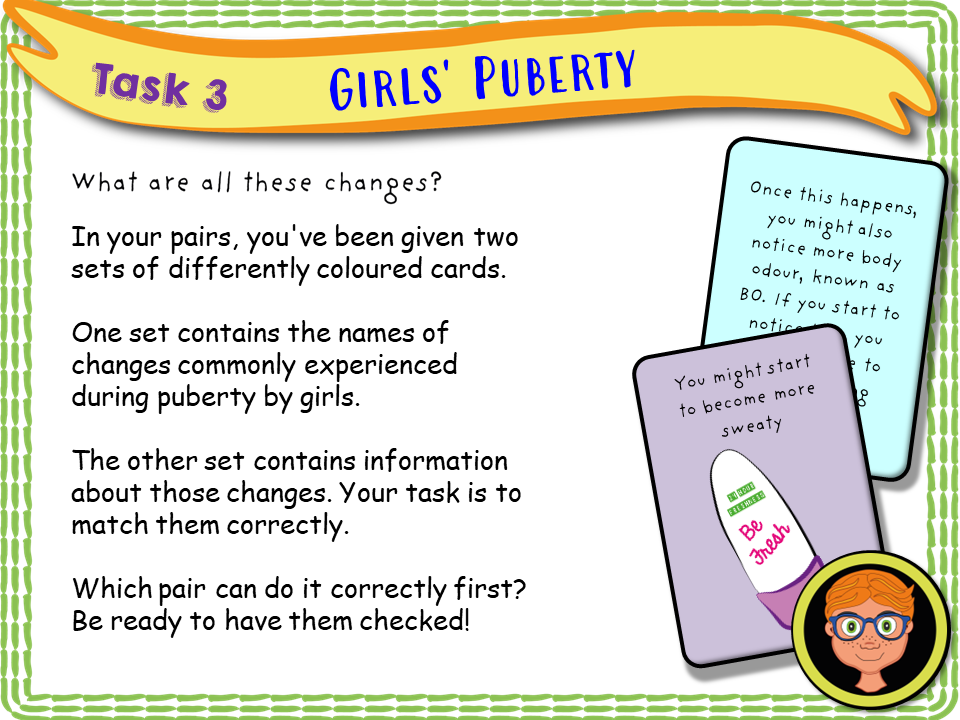Girls' Puberty PSHE Lesson (Year 5/6) – EC Publishing