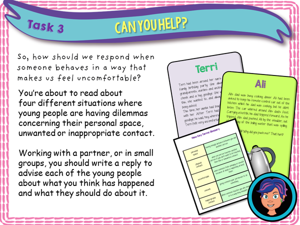 Consent - Unwanted/Inappropriate Contact and Personal Space – EC Publishing