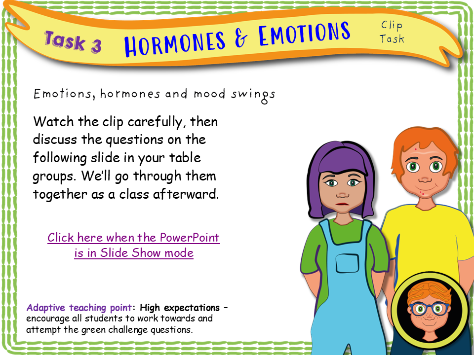 Hormones and Emotions - Puberty PSHE – EC Publishing