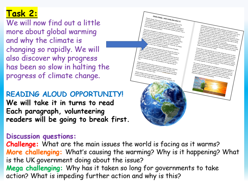 Climate Change Lesson – EC Publishing