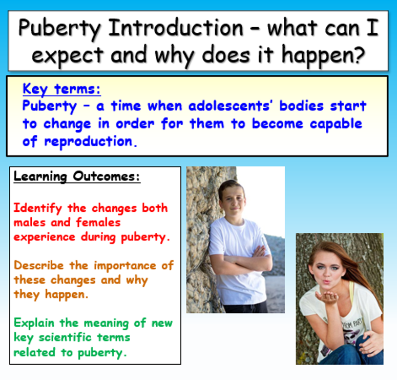 Puberty - Boys and Girls Introduction PSHE – EC Publishing