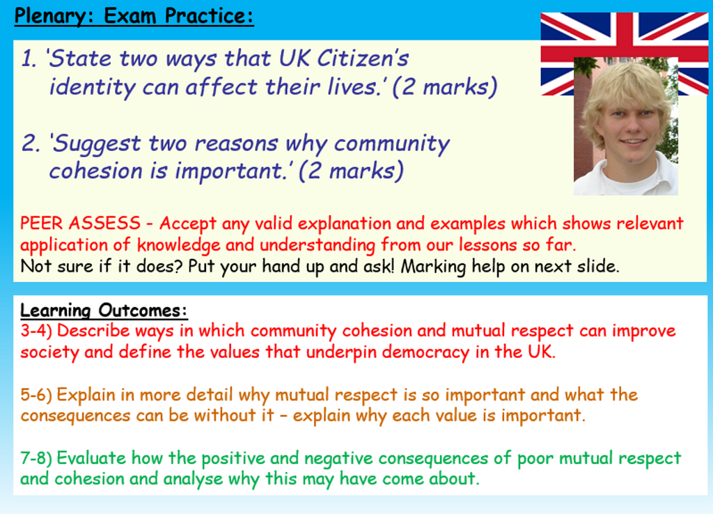 Community Cohesion - Edexcel Citizenship GCSE – EC Publishing