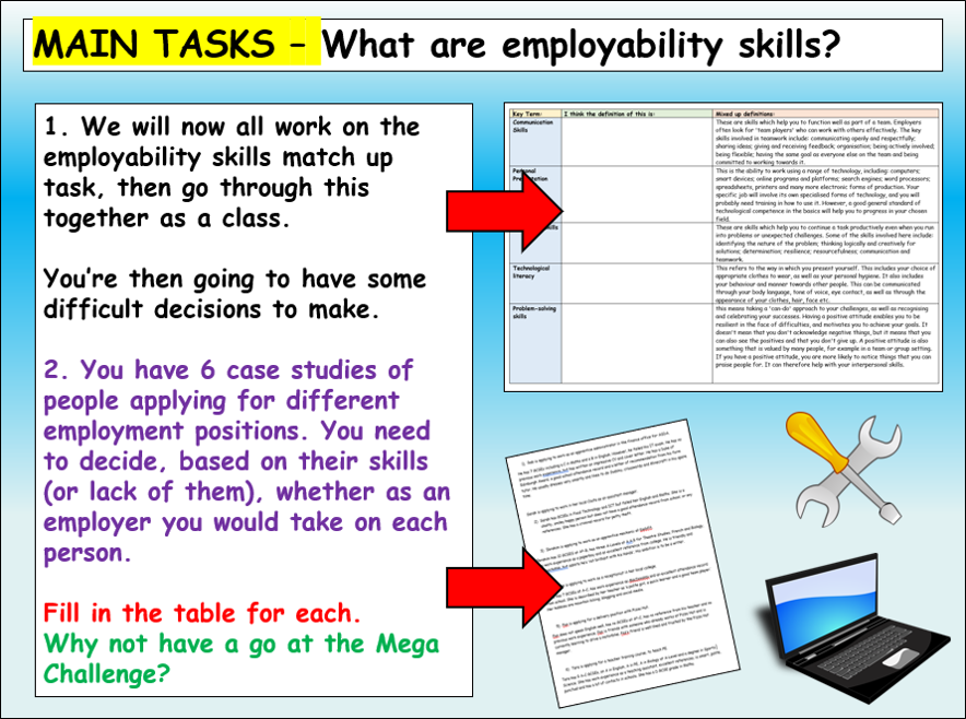 Careers - Employability and Work Skills Introduction Lesson – EC Publishing