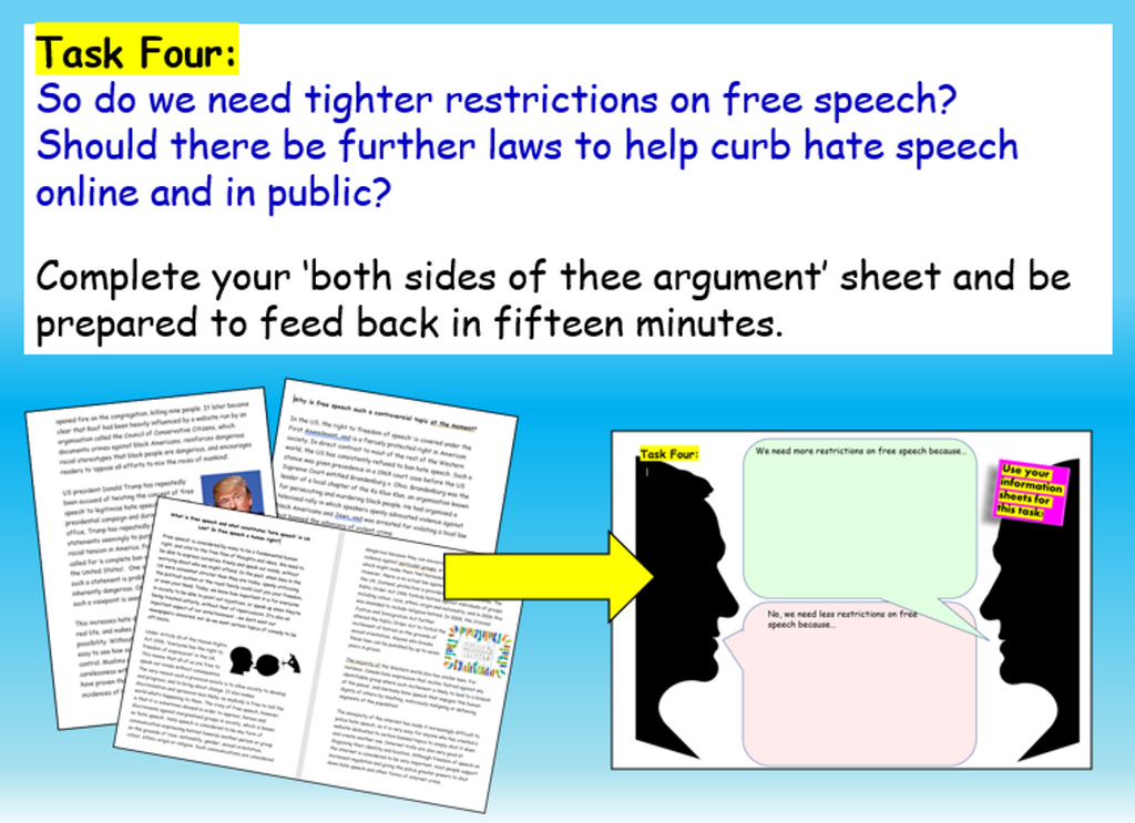 Hate Speech and Free Speech Lesson – EC Publishing