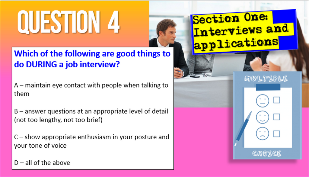 Careers and Employability Skills Quiz – EC Publishing