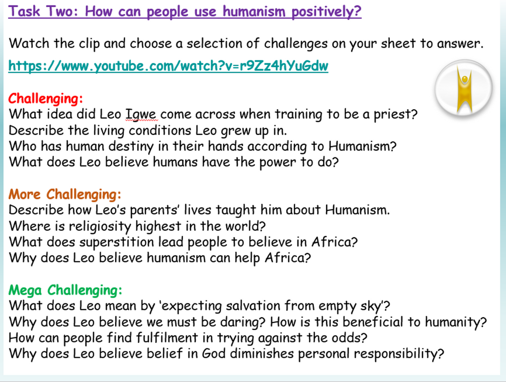 Humanism Introduction – EC Publishing