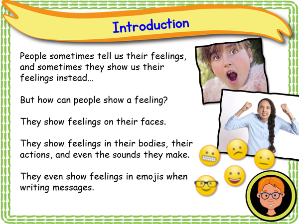 What Are Feelings? - KS1 - Year 1 – EC Publishing