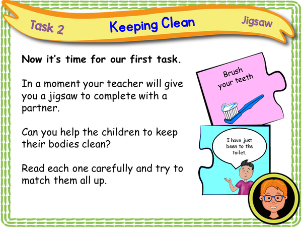 Keeping clean - KS1 - Year 1 – EC Publishing