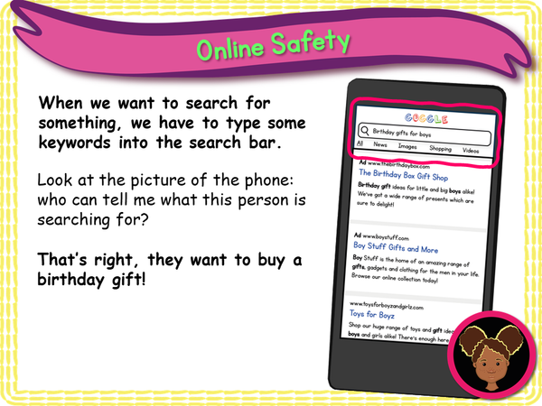 Staying Safe Online - KS1/Year 2 – EC Publishing