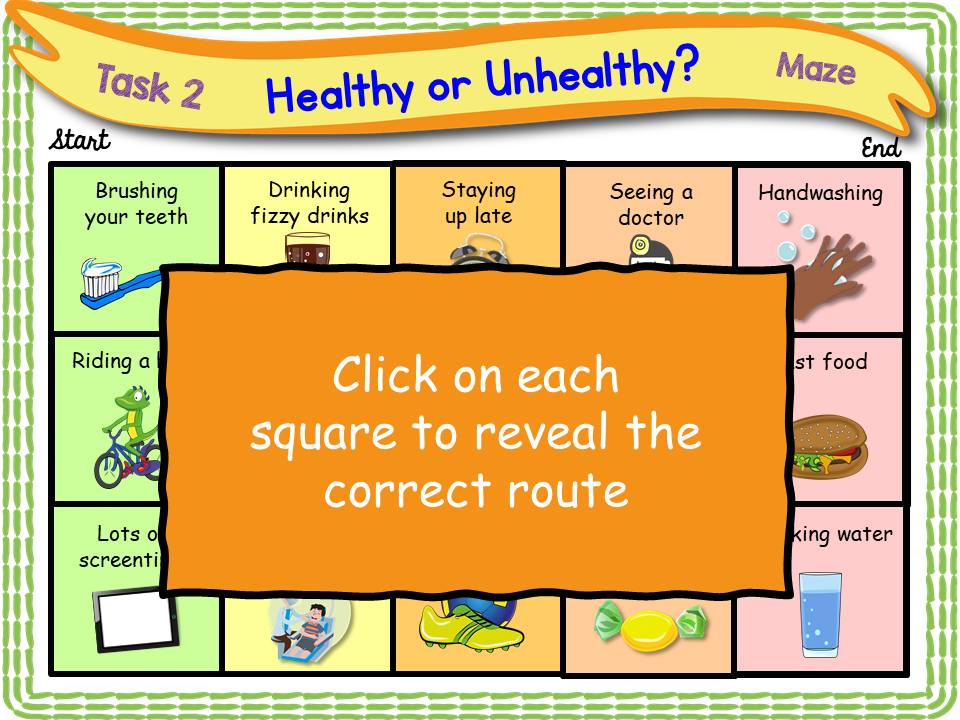 Healthy Habits and Routines - KS1/Year 2 – EC Publishing