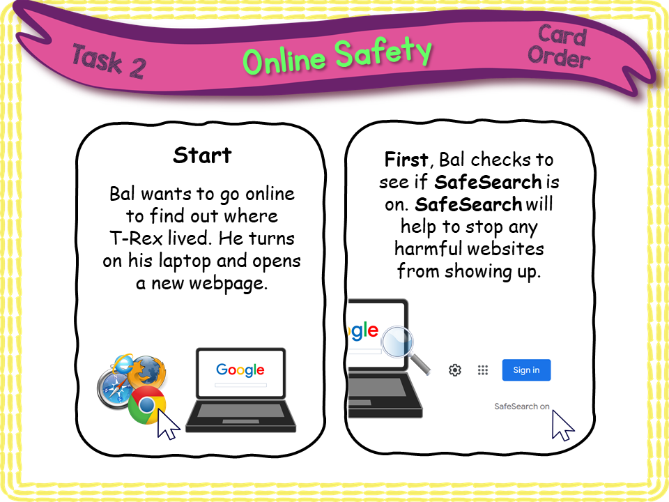 Staying Safe Online - KS1/Year 2 – EC Publishing