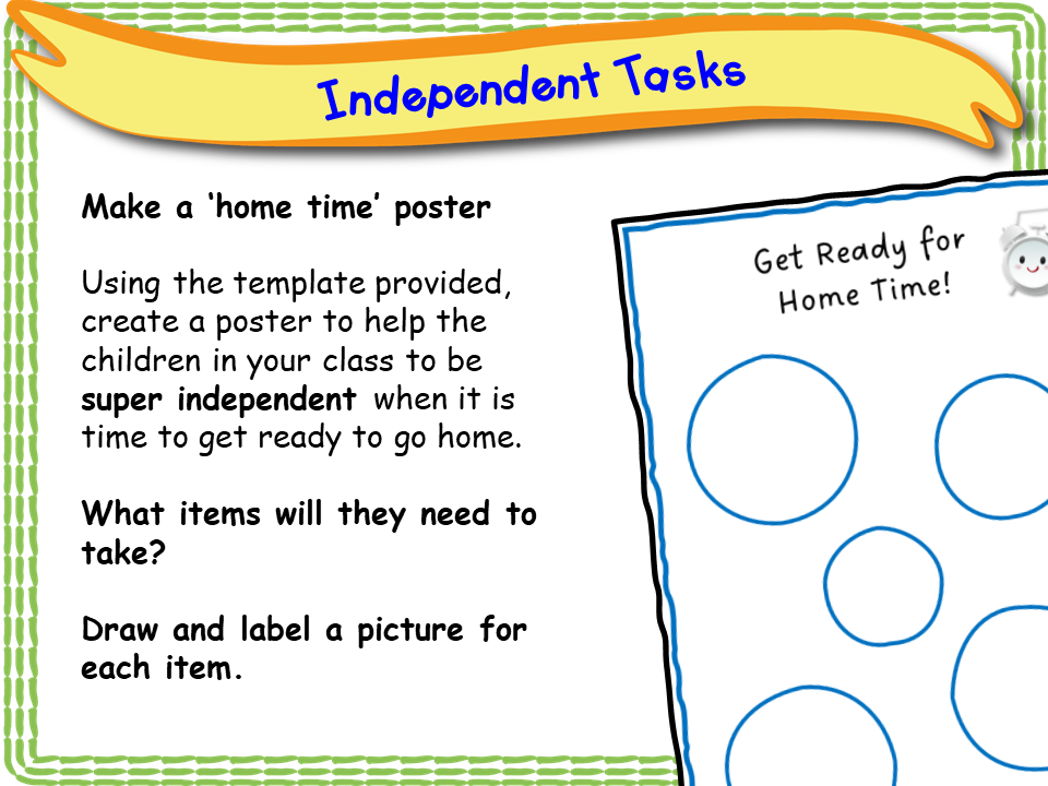 New! Independence - EYFS/Reception – EC Publishing