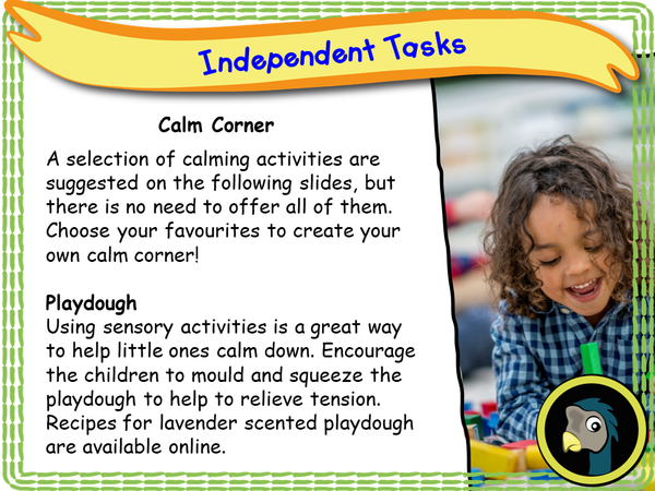 New! Calming Down - EYFS/Reception – EC Publishing