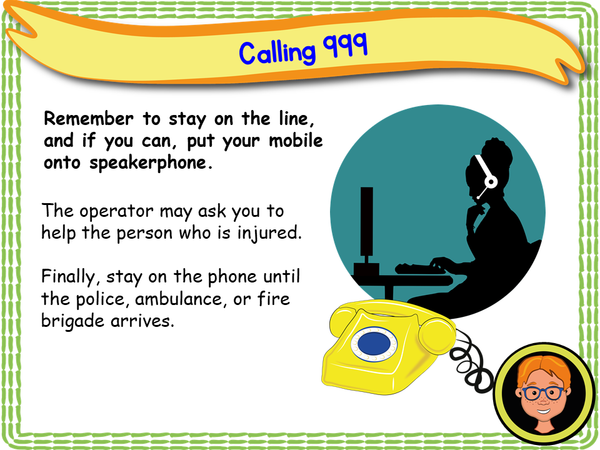 Accidents and Emergencies - Calling 999 - KS1/Year 2 – EC Publishing
