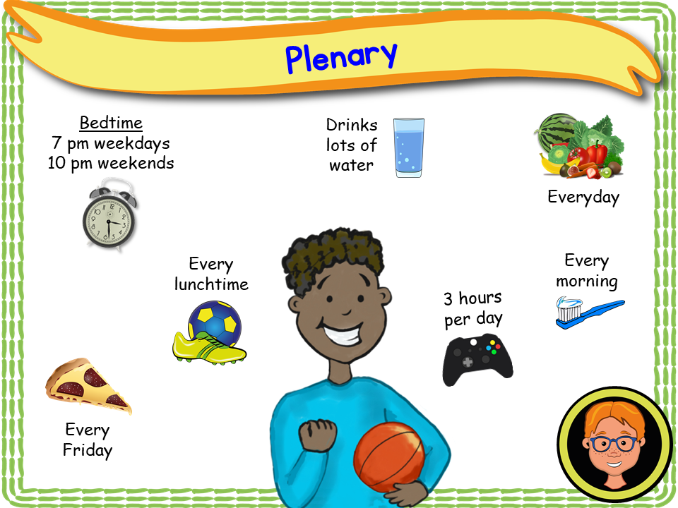Healthy Habits and Routines - KS1/Year 2 – EC Publishing