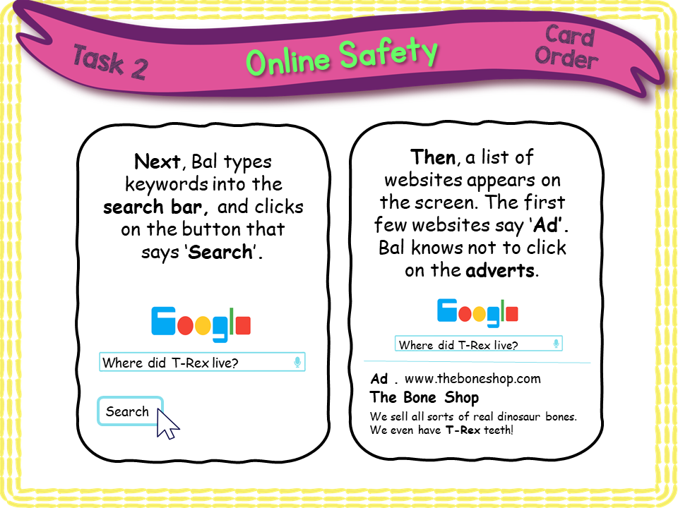 Staying Safe Online - KS1/Year 2 – EC Publishing