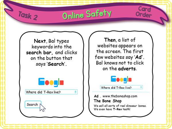 Staying Safe Online - KS1/Year 2 – EC Publishing