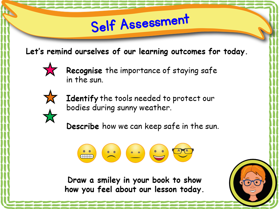 Sun safety - KS1 - Year 1 – EC Publishing