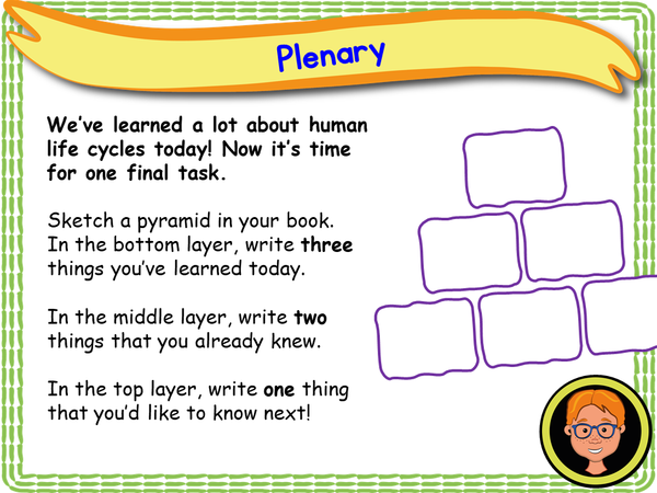 The Human Life Cycle - KS1/Year 2 – EC Publishing
