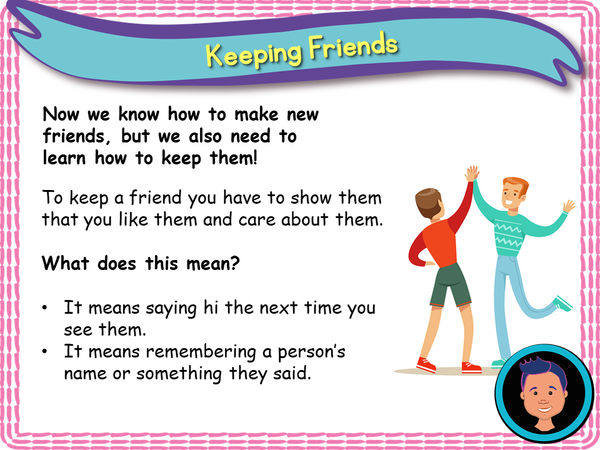 Making friends KS1/Year 2 – EC Publishing