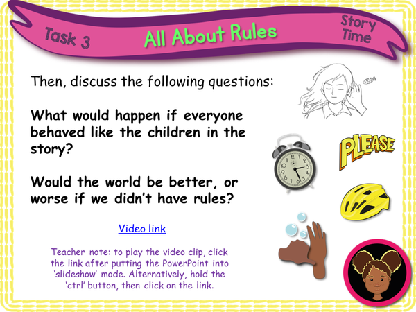 All About Rules - KS1 - Year 1 – EC Publishing