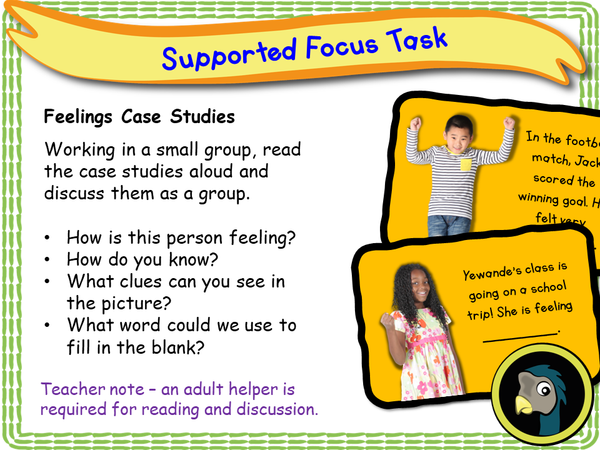 New! Recognising Feelings - EYFS/Reception – EC Publishing