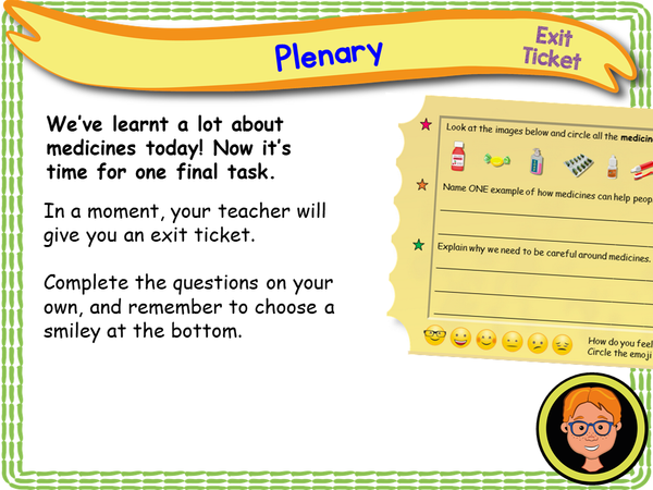 All About Medicines - KS1/Year 2 – EC Publishing