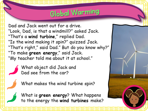 Climate change / global warming - KS1 - Year 1 – EC Publishing
