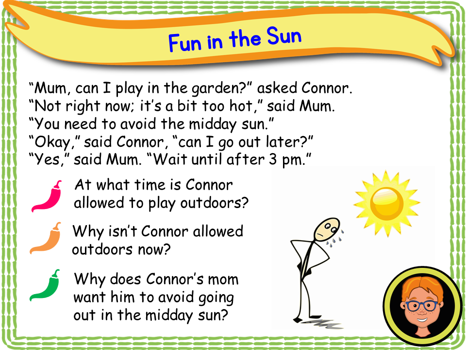 Sun safety - KS1 - Year 1 – EC Publishing