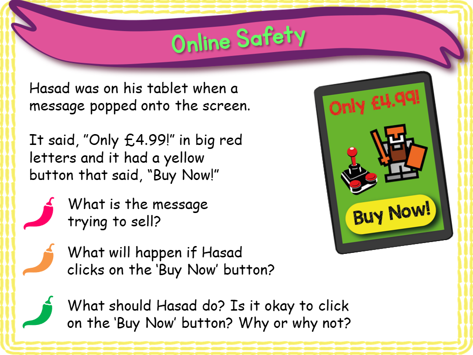 Online Safety - KS1 - Year 1 – EC Publishing
