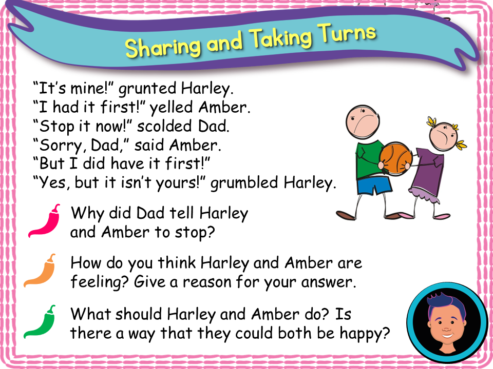 Sharing and Taking Turns - KS1 - Year 1 – EC Publishing