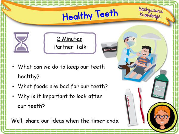 Looking After My Teeth - KS1/Year 2 – EC Publishing