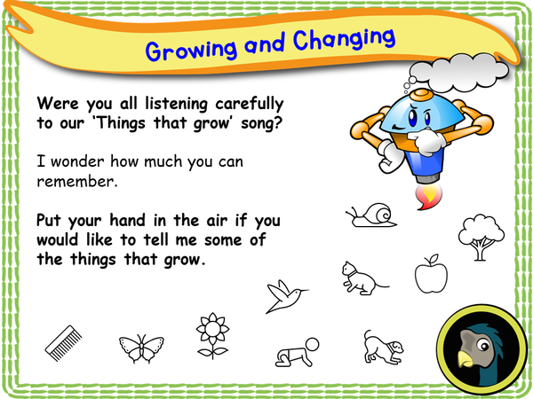New! Growing and Changing - EYFS/Reception – EC Publishing