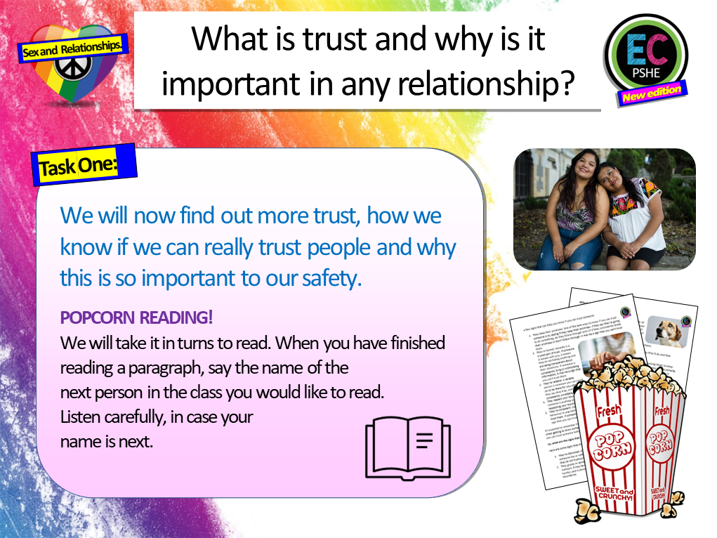 The importance of Trust PSHE Lesson – EC Publishing