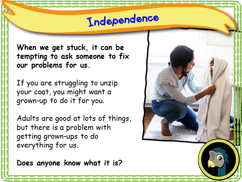 New! Independence - EYFS/Reception – EC Publishing