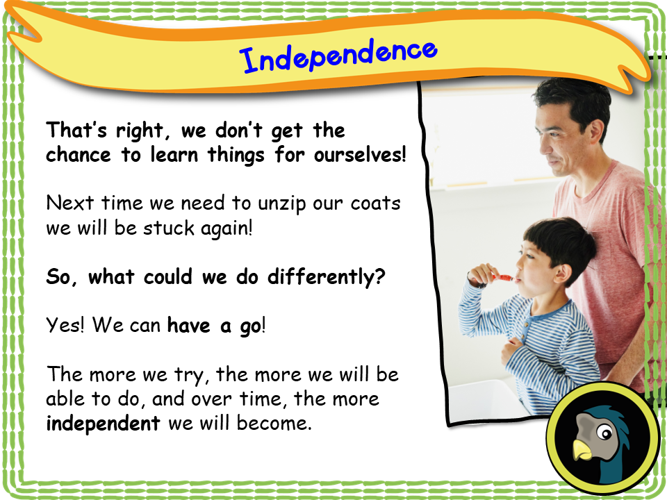 New! Independence - EYFS/Reception – EC Publishing