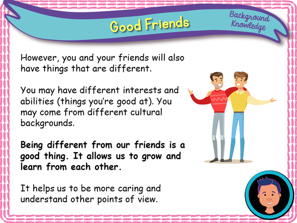 Being a Good Friend KS1/Year 2 – EC Publishing