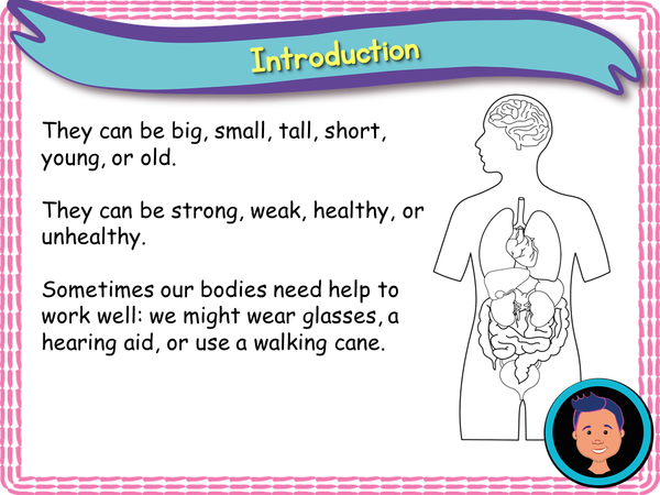 All about bodies KS1 - Year 1 – EC Publishing