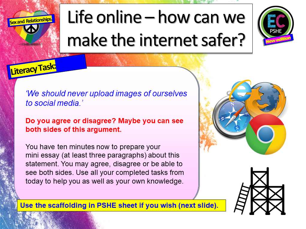 Life Online Internet Safety PSHE Lesson – EC Publishing