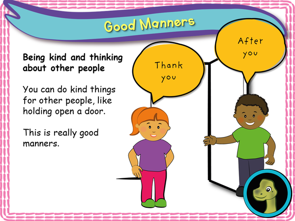 New! All About Manners - EYFS/Reception – EC Publishing