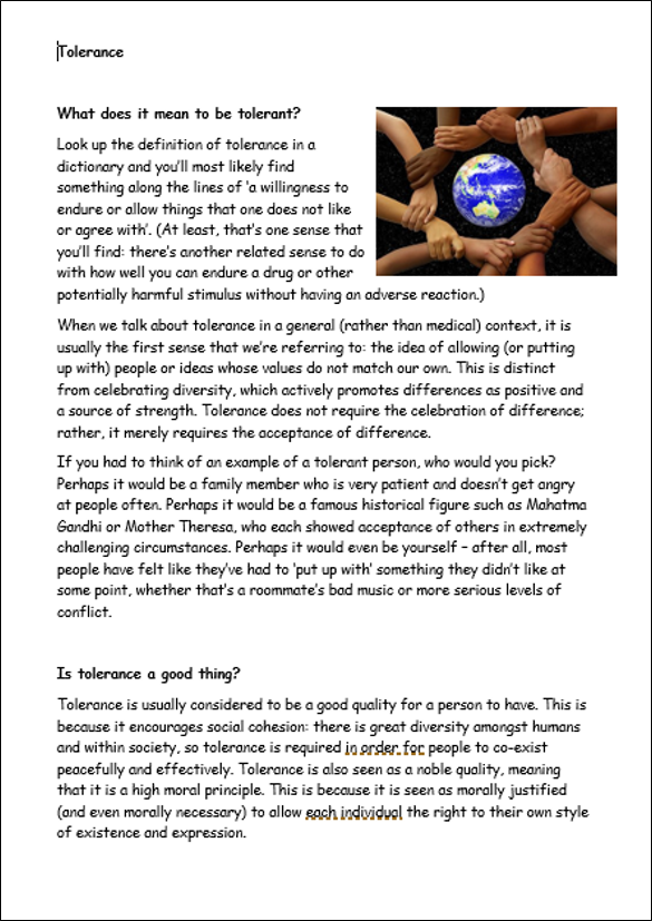 Tolerating Intolerance - (Free speech and hate speech lesson) – EC ...