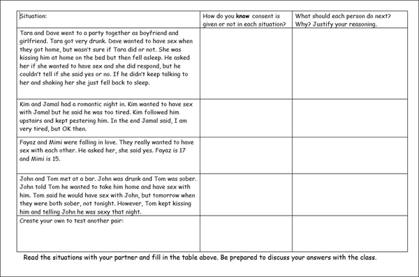Consent Introduction PSHE – EC Publishing