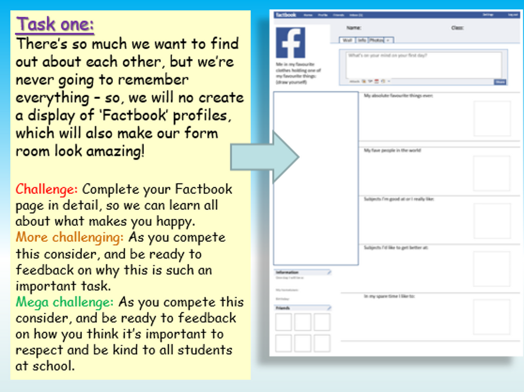 Transition to secondary school lesson – EC Publishing