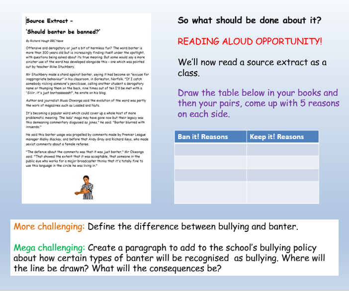 Bullying or Banter KS3 PSHE – EC Publishing