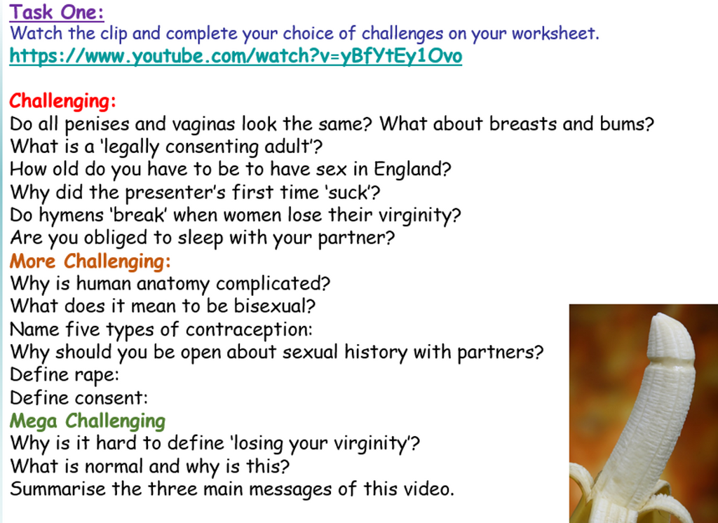 Good, Healthy Sex RSE Lesson – EC Publishing