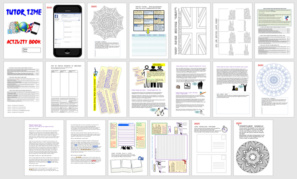 Tutor Time Activity Booklet – EC Publishing
